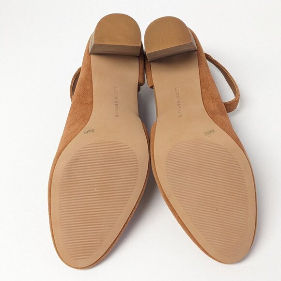Lucky Brand | Shoes | Lucky Brand Kalicia Dorsay Pumps Caramel Womens ...